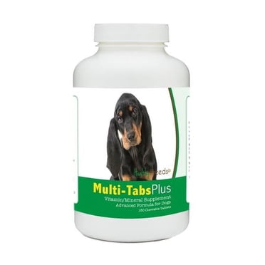 Healthy Breeds Pit Bull Multi-Tabs Vitamin Plus Chewable Tablets, 180 ...