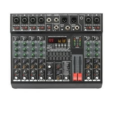 PYLE PYD1964B - Bluetooth 6-Channel DJ Mixer 19'' 5U Rack Mount System ...