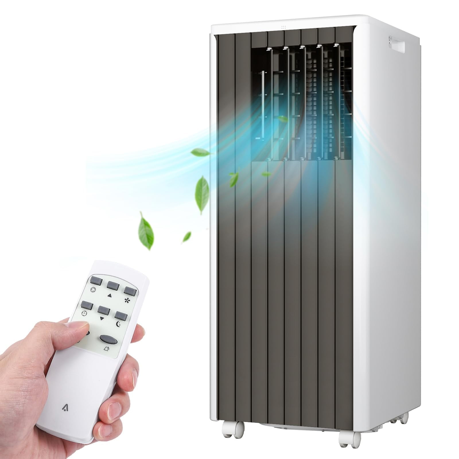 Aire acondicionado portátil de 8000 Btu para habitaciones de hasta 350 ...