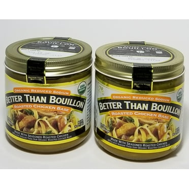 Better Than Bouillon Organic Reduced Sodium Roasted Chicken Base, 16 oz ...