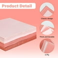 100Pcs Dusty Pink Party Napkins Gradient Disposable Paper 4 Colors 6.5 ...