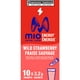 mio Energy Wild Strawberry Energy Drink Mix, 3.2g Packets, 10 ct Box ...