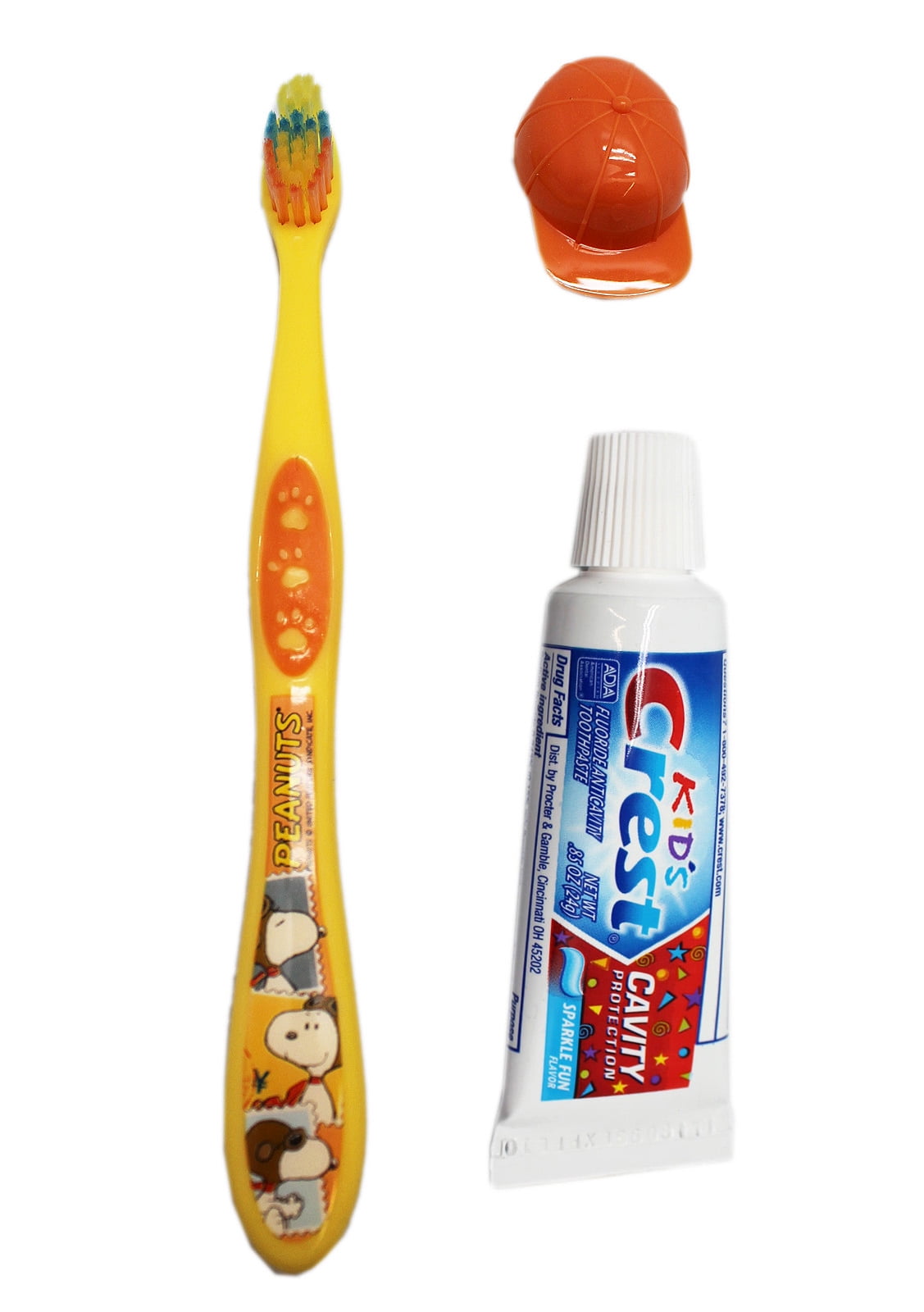 Snoopy Toothbrush -Snoopy the Flying Ace Toothbrush Kit - Walmart.com