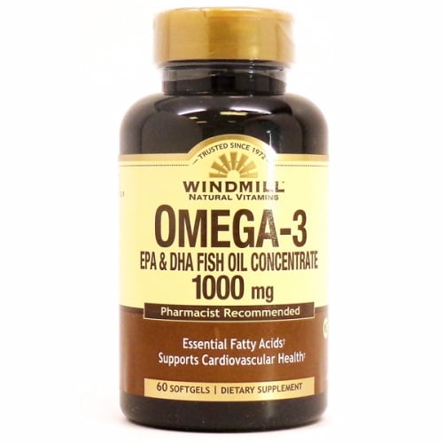 Suplemento Windmill Health Omega 3 Epa y DHA 60 cápsulas blandas x2 ...