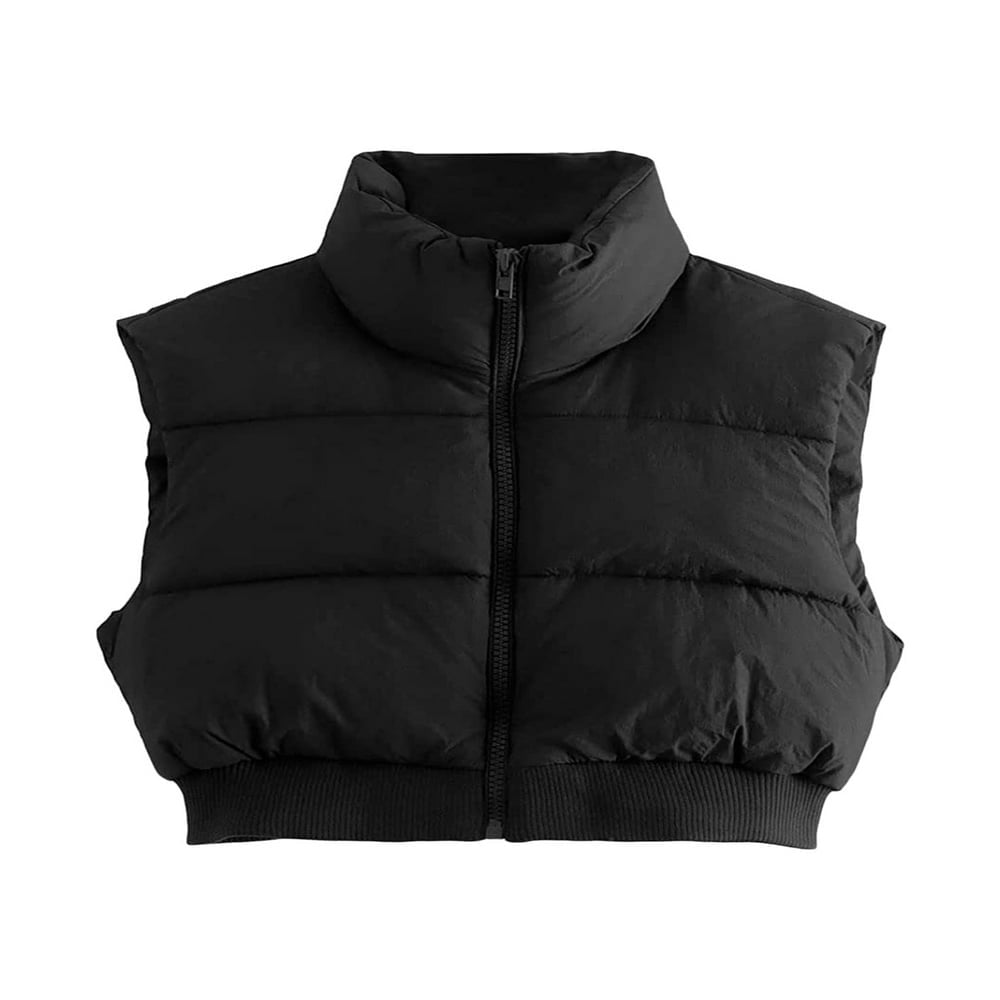 Click here for Generic Women‘s Winter Cropped Puffer Vest Crop Do... prices
