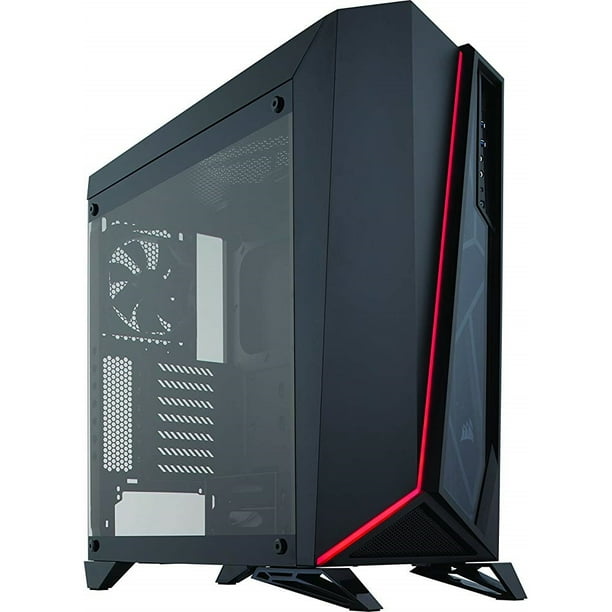 Corsair Carbide Spec-Omega Mid-Tower Tempered Glass Computer Case ...