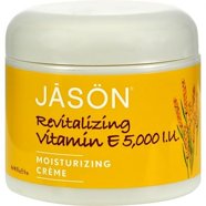 Jason Organic Face Moisturizer, Age Renewal Vitamin E Creme, 4 oz (Pack ...