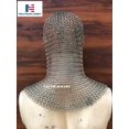 NauticalMart Chainmail Coif Medieval Knight Renaissance Armor Chain Mail Hood Viking LARP ...