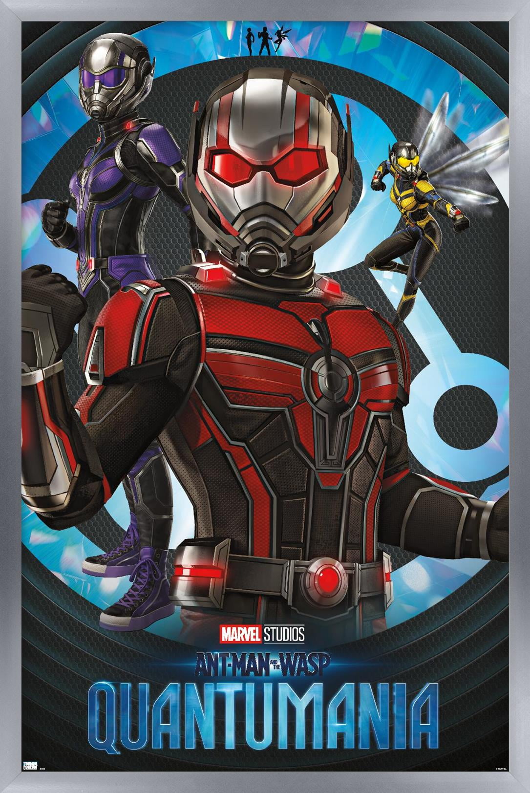 Marvel Ant-Man And The Wasp: Quantumania - High Render Trio Wall Poster ...