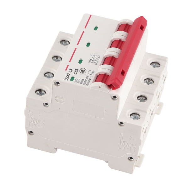 DC Miniature Circuit Breaker, 4P 63A Low-voltage Miniature Air Circuit ...