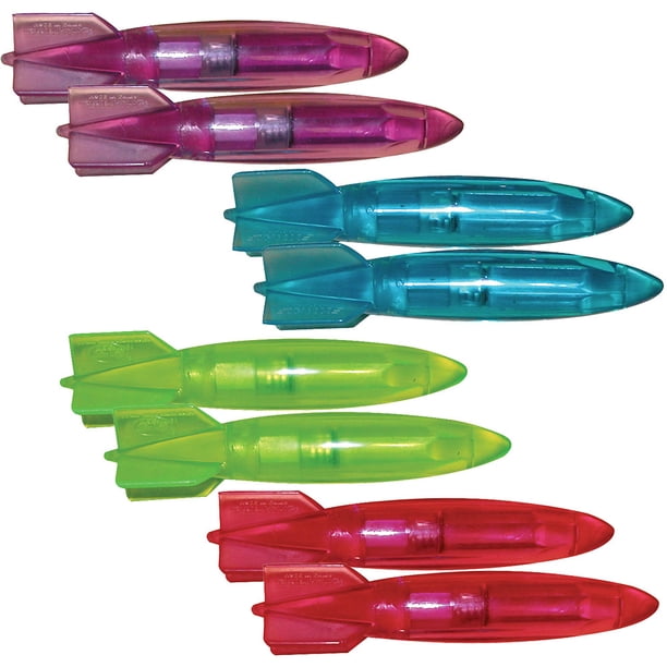 SwimWays Toypedo Lite-Up Bandits for Swimming Pools, 2-Pack - Walmart.com
