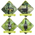 Solar Motion-Activated Sprinkler, Adjustable Working Time Modes+Time ...