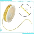 1 Roll Round Copper Jewelry Wire Gold 20 Gauge 0.8mm about 9.84 Feet(3m ...