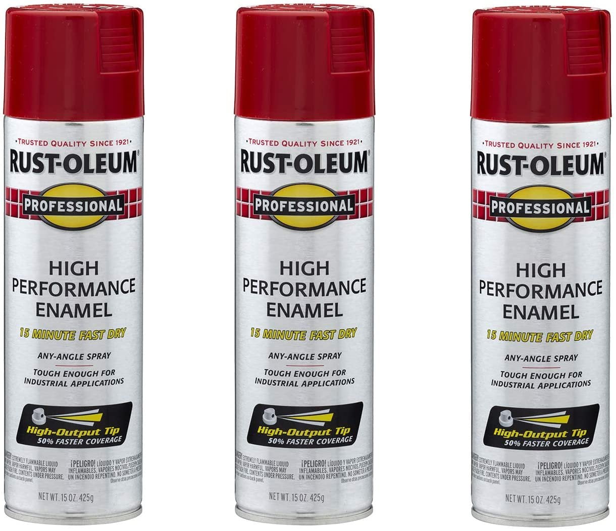 Rust-Oleum 7564838A3 Professional High Performance Enamel Spray Paint ...