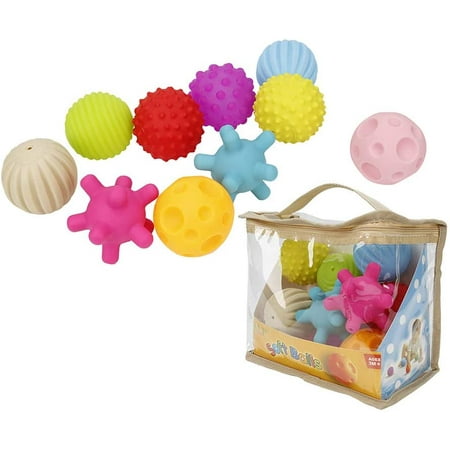 Multi-Sensory Ball Rubber Textured Multi Tactile Senses Touch Toys for ...