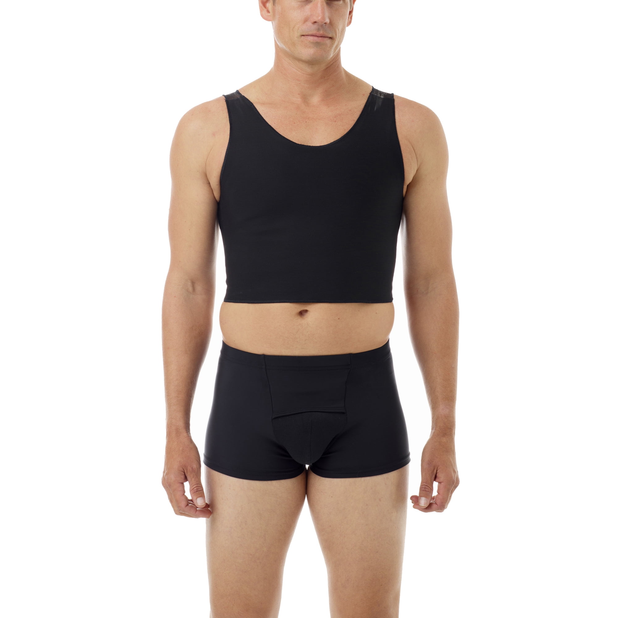 Click here for Underworks Cotton Lined Power Chest Binder Top prices