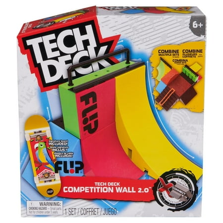 Tech Deck, Competition Wall 2.0 X-Connect Park Creator, Customizable ...