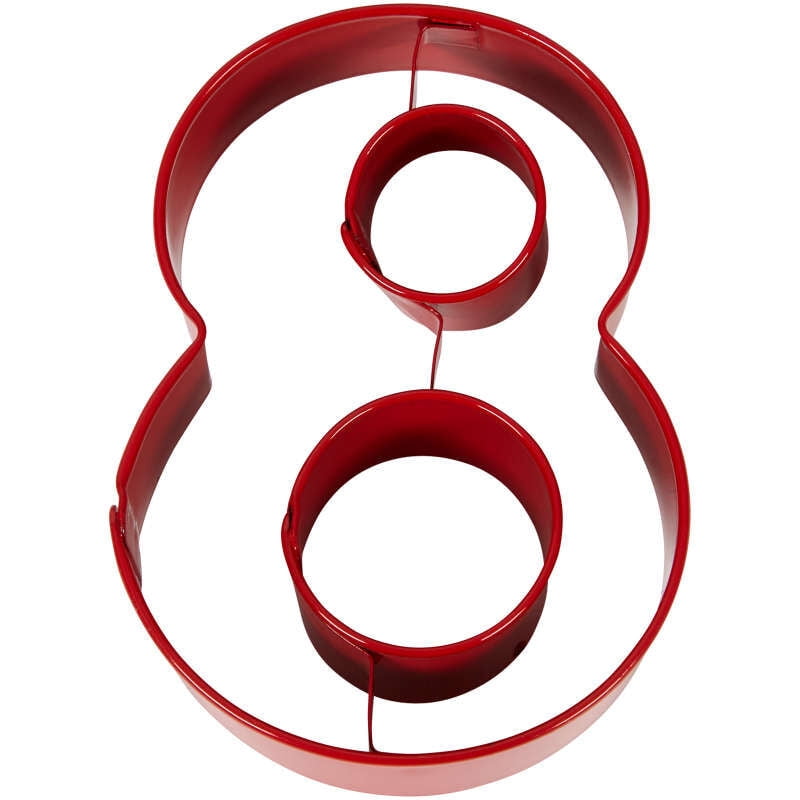 Number 8 Cookie Cutter, 1ct - Walmart.com