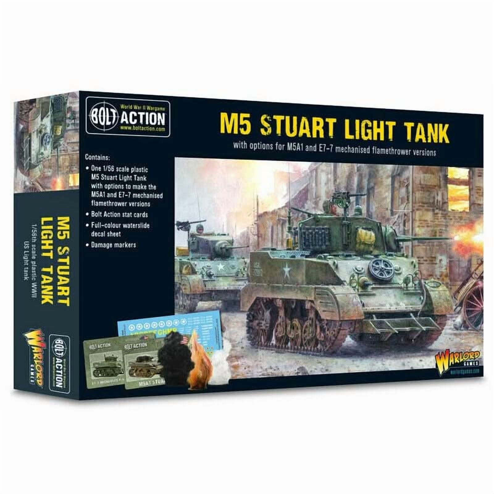 Click here for Warlord Games Bolt Action American M5 Stuart prices