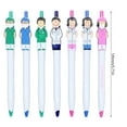 14Pcs Doctor Nurse Ballpoint Pen .0MM Tip Smooth to Write, Retractable ...