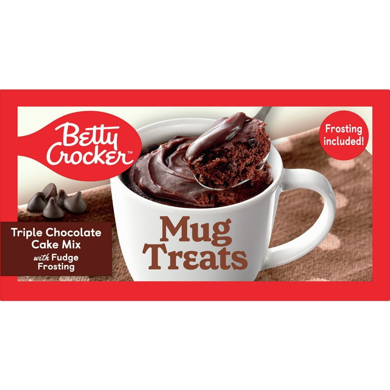 Betty Crocker Mug Treats Triple Chocolate Cake Mix With, 60% OFF