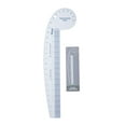 26" Hip Curve & Arm Hole Design Sewing Ruler by Fabany - Walmart.com