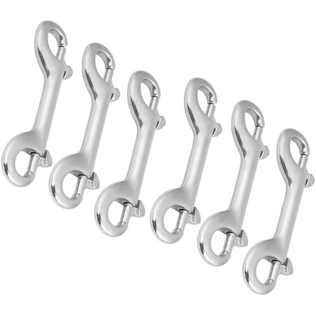 Dinohhi 6 Pack Marine Grade Snap Scuba Hook Clips, Diving Trigger Clips ...