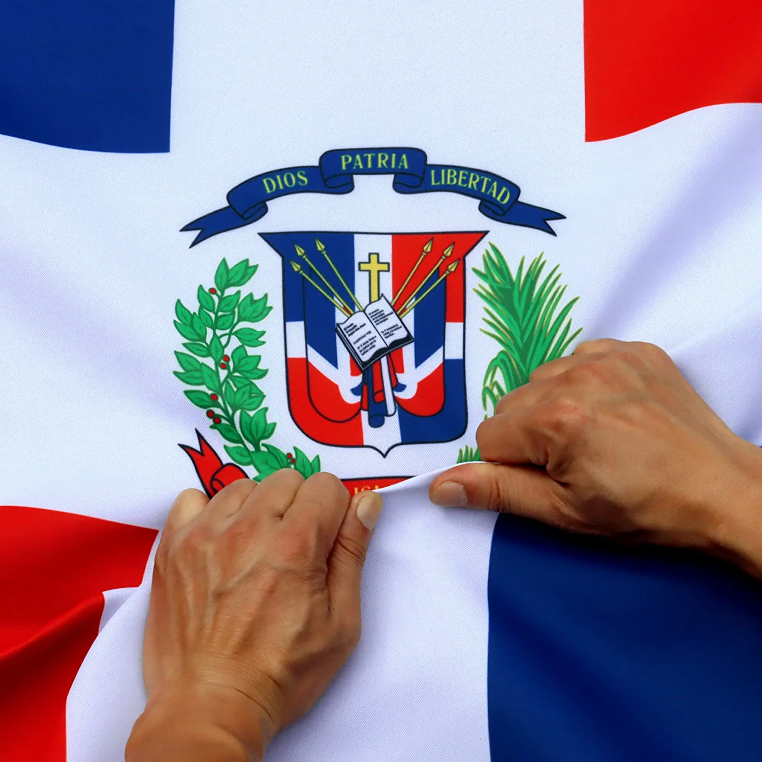 Anley Rip-Proof Double Sided 3-Ply Dominican Republic Flag 3x5 Foot ...