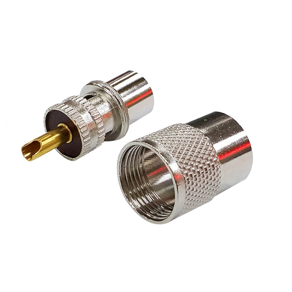 For RG8U RG58-3 Coax Coaxial Cable 10Pcs PL259 Solder Connector Plug ... For RG8U RG58-3 Coax Coaxial Cable 10Pcs PL259 Solder Connector Plug ...