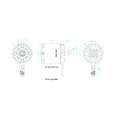 5065 270KV Brushless Sensorless Motor BLDC Outrunner Thrust Balance ...