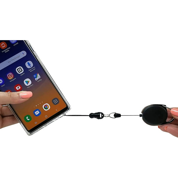 Phone Assured - Retractable Smartphone Safety Leash and Clip | Anti ...