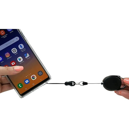 Phone Assured - Retractable Smartphone Safety Leash and Clip | Anti ...