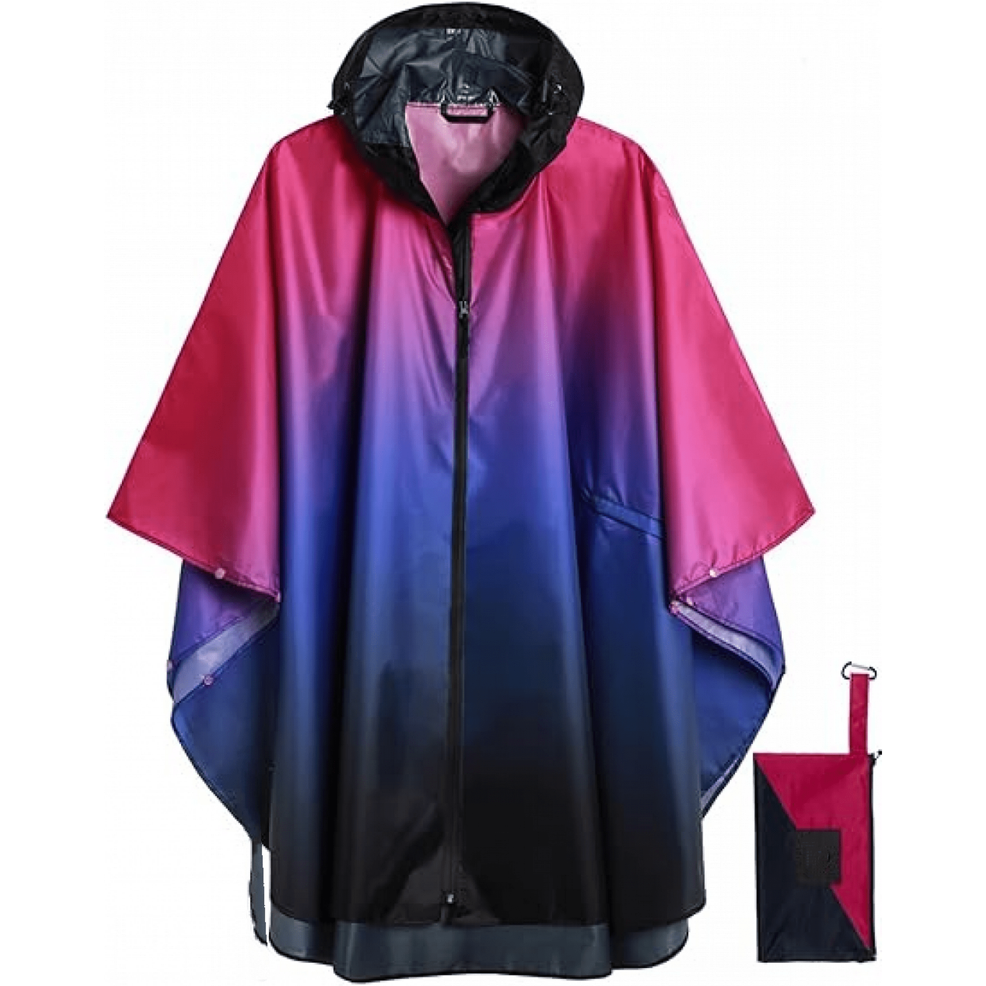 Click here for Unbranded Adult Unisex Hooded Rain Poncho With Poc... prices