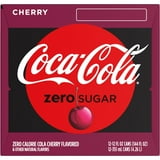 Coca Cola Cherry Coke Zero, 12-Ounce Cans (Pack of 24) - Walmart.com