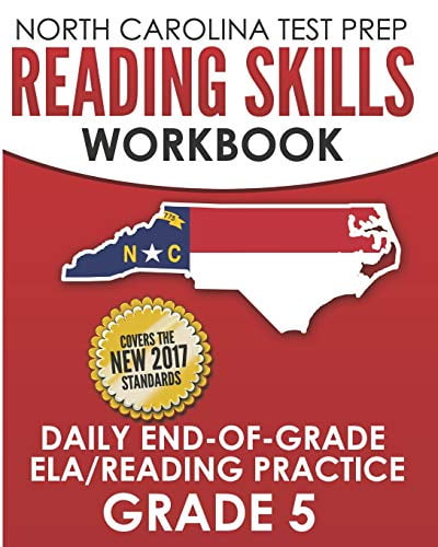 Pre-Owned NORTH CAROLINA TEST PREP Reading Skills Workbook Daily End-of ...