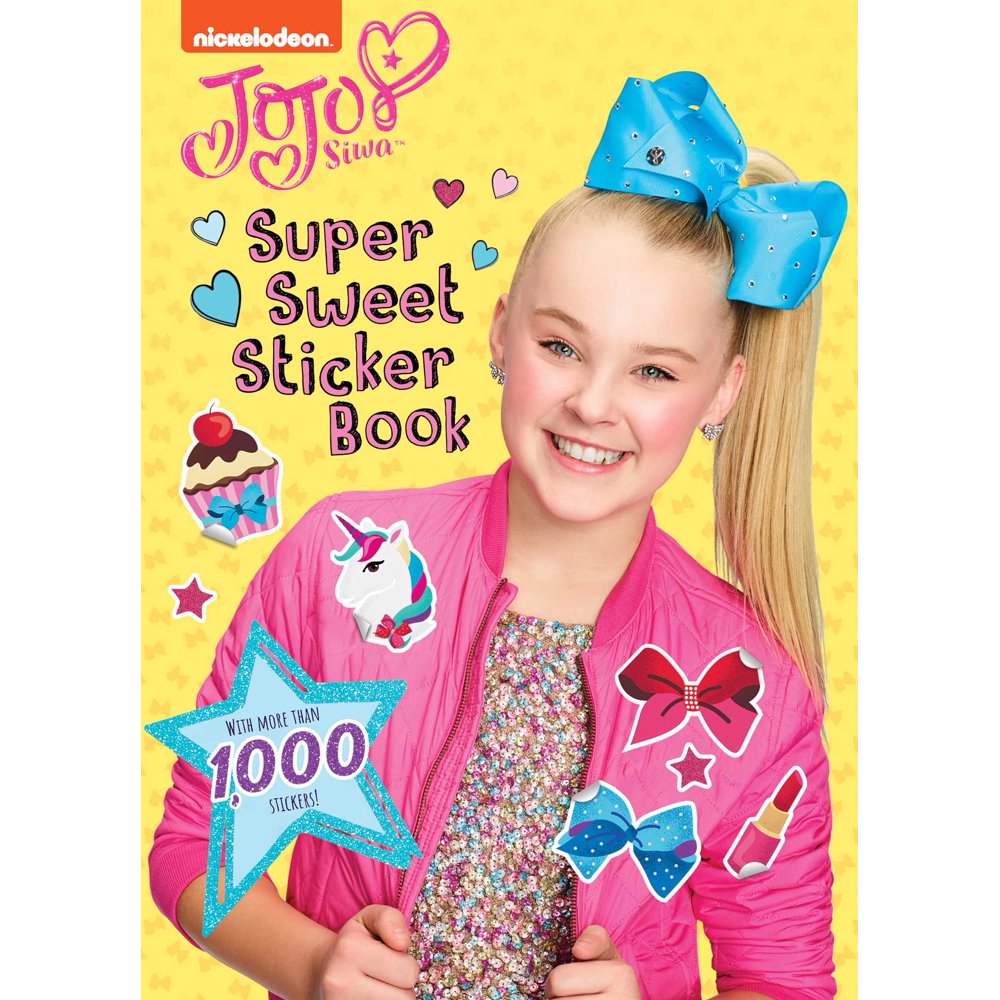 Jojo Siwa: Super Sweet Sticker Book (Series #2) (Paperback) - Walmart ...