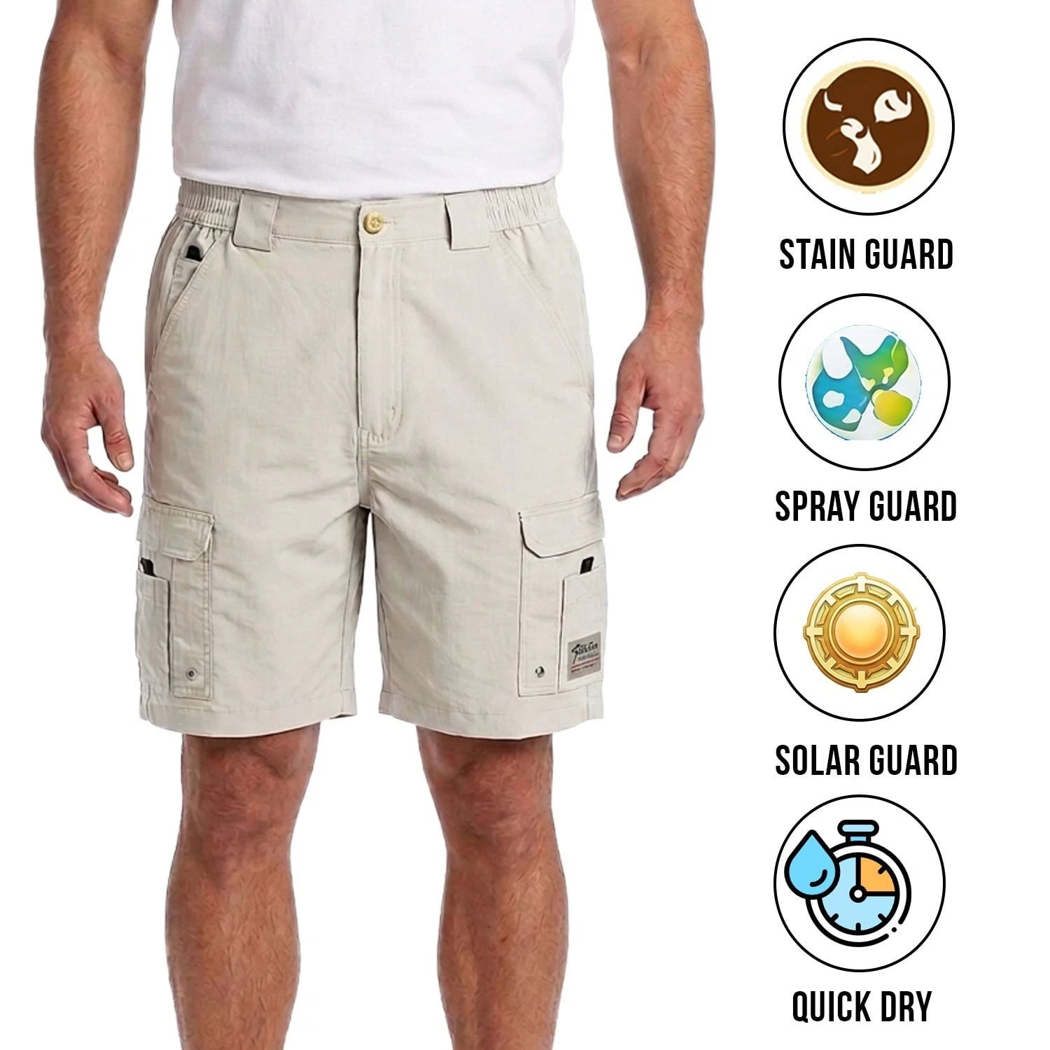 Click here for Bimini Bay Outfitters Mens Glacier White Short Boc... prices