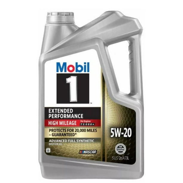 Aceite Sintético MOBIL 1 Alto Kilometraje 5W20 | Walmart en línea
