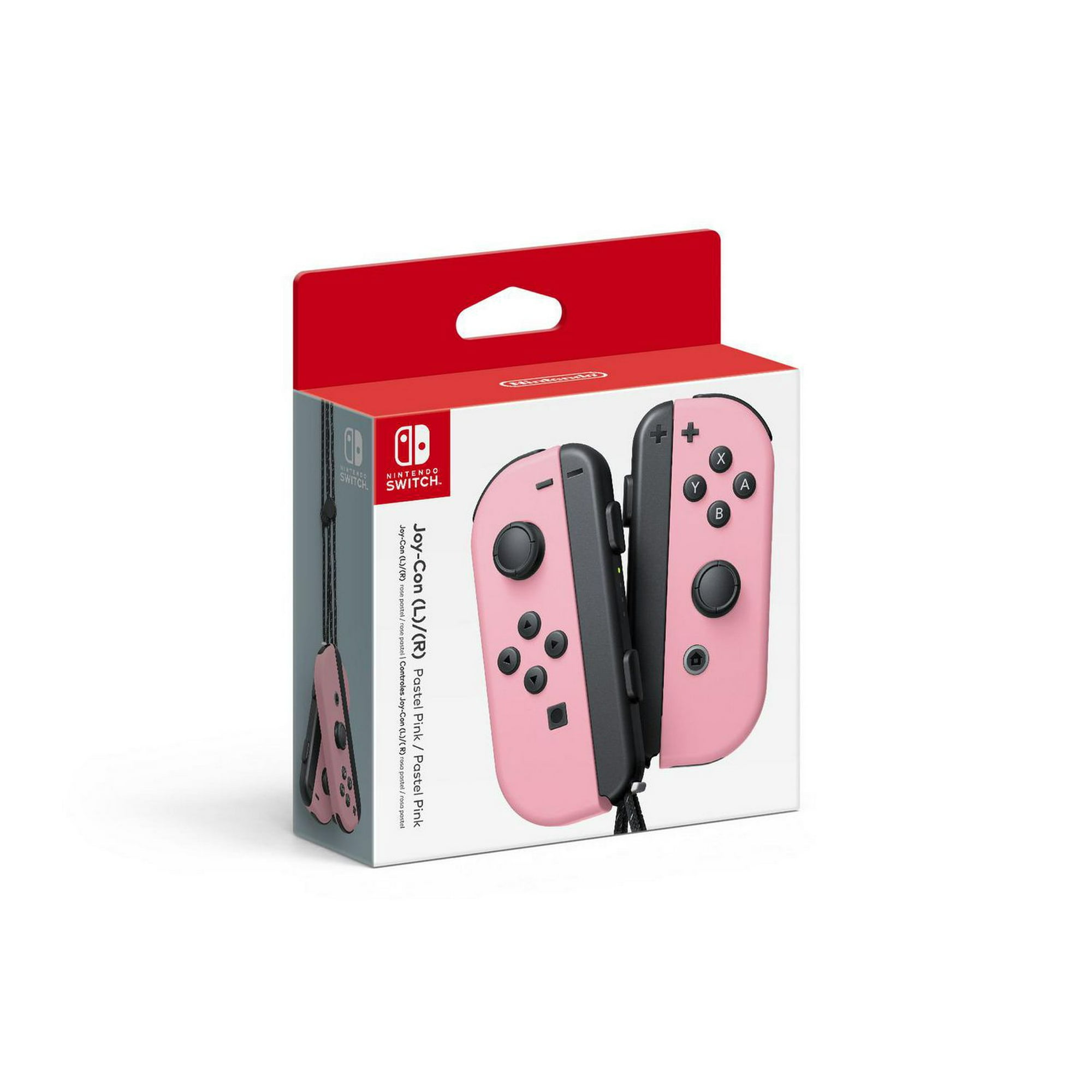 NINTENDO Joy Con L Gamepad wireless Bluetooth pastel pink for Nintendo Switch