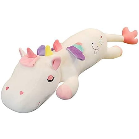 Huge Lying Unicorn Toy Soft Stuffed Animal Plush Toy Cute Ungorn Horse ...