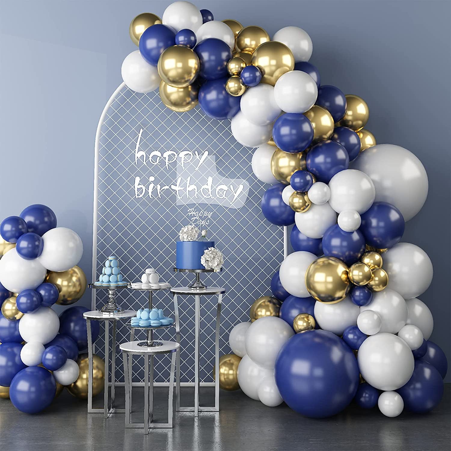 Navy Blue Baby Background