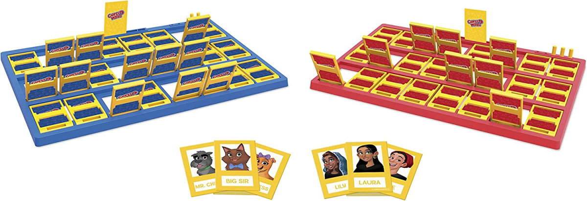 Guess Who? Original Board Game for Kids 6+ with People and Pets Cards ...