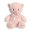 Bearington Baby's First Bear, Large Pink Stuffed Animal Teddy, 18 ...
