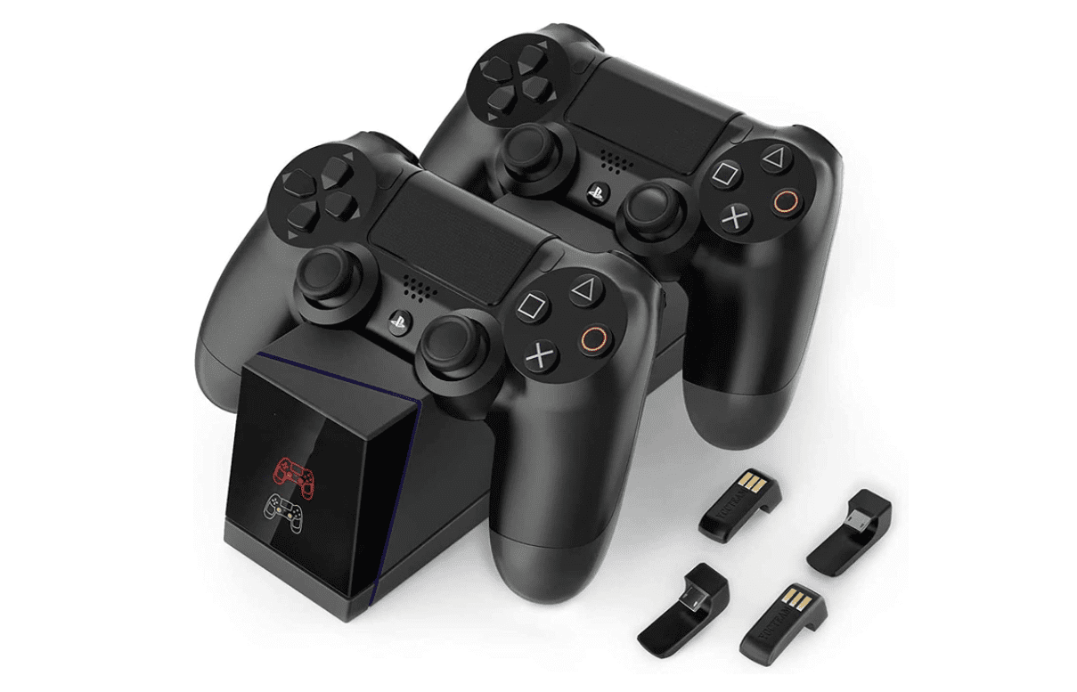 Controller Charger for PS4,Wireless Controller USB Charging Station ...