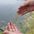 WINDLAND Automatic Fish Hook Device Stainless Steel Spring Loaded Ice ...
