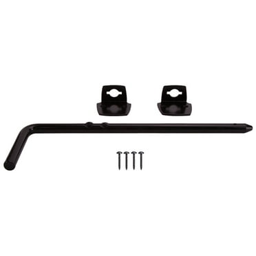 National Hardware - SPB809 5/8" x 18" Lockable Cane Bolt - Black ...