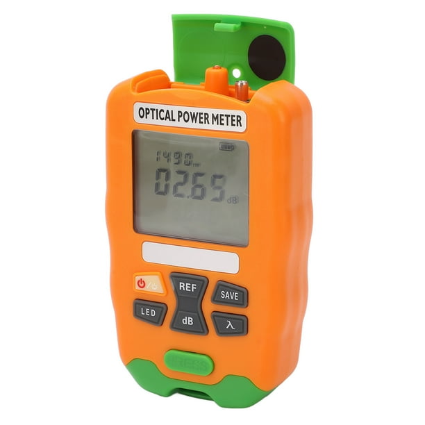 Fiber Optic Power Meter,Orange Mini Fiber Optic Small Optical Fiber ...