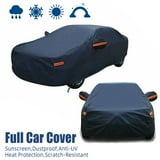 JLLOM Weatherproof Lightweight Car Cover for Auto SUV Sedan, Full ...