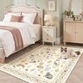 Washable Rugs 2x3 for Kitchen Entryway Powder Room Non-Slip Low Pile ...