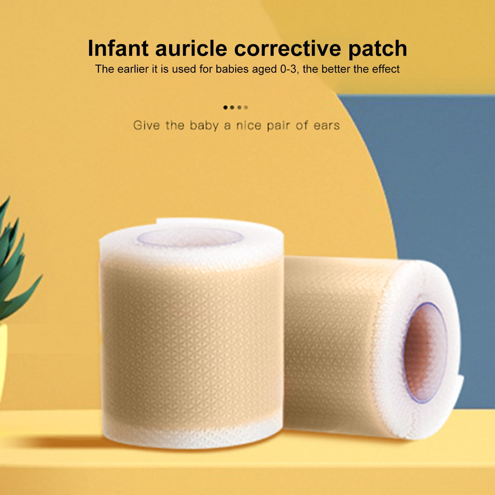 D-GROEE Baby Auricle Valgus Correction Patch, Faux Leather Kids Infant ...